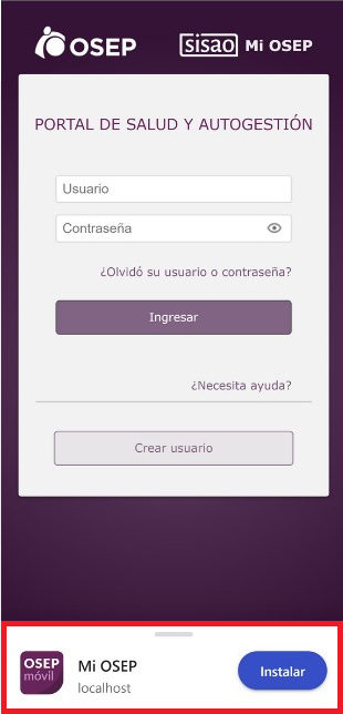 Mi OSEP Inmersión para todos los empleados: Mi OSEP para Android